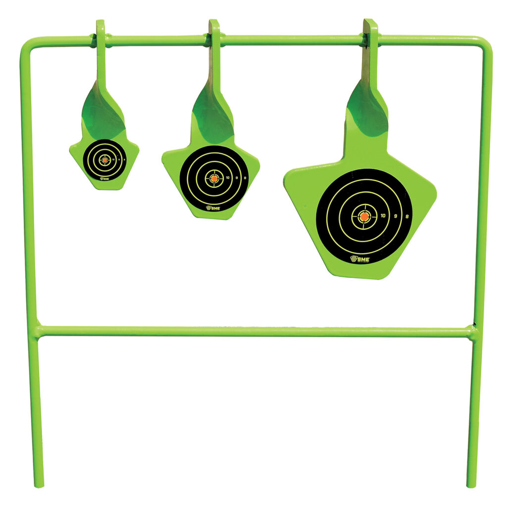 SME SMEST22 Spinning Target Rimfire Pistol/Rifle Steel Black/Green ...